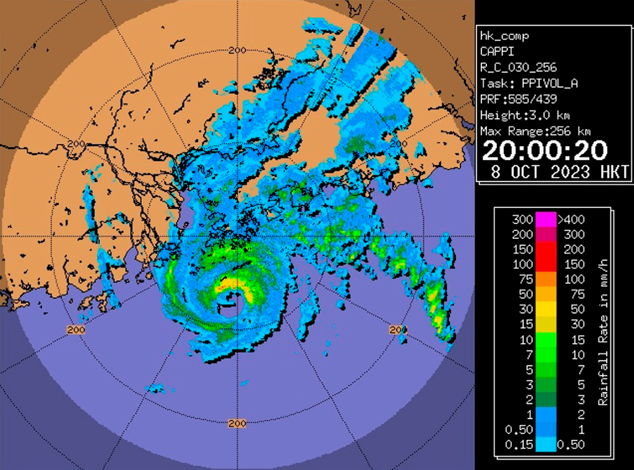 熱帶氣旋「小犬」回顧 – 香港地下天文台網誌